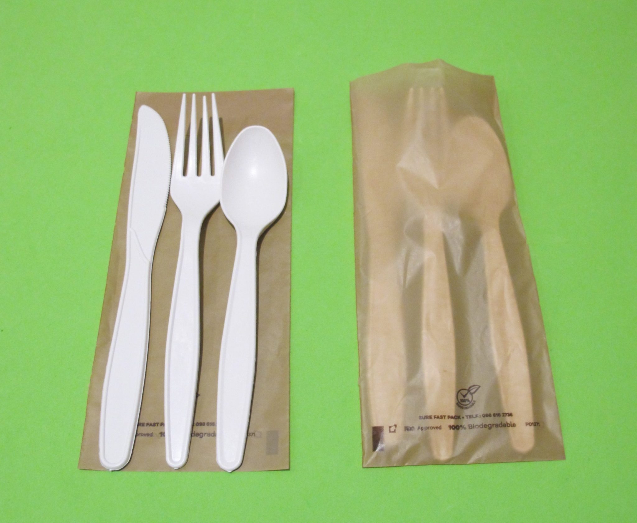 Kit de Cubiertos - Biodegradables Ecuador